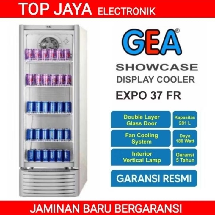 Jual SHOWCASE GEA EXPO-37FR/EXFO-37FR 5 RAK DISPLAY COOLER | Shopee ...