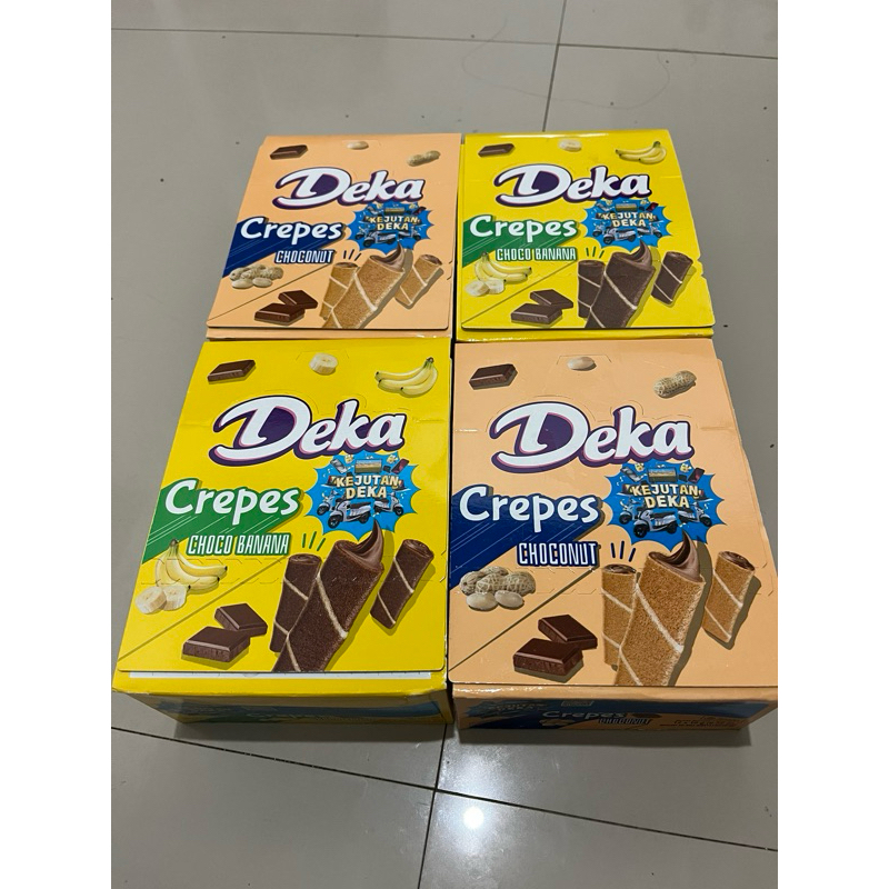 Jual DEKA CREPES CHOCONUT CHOCOBANANA 120gram | Shopee Indonesia