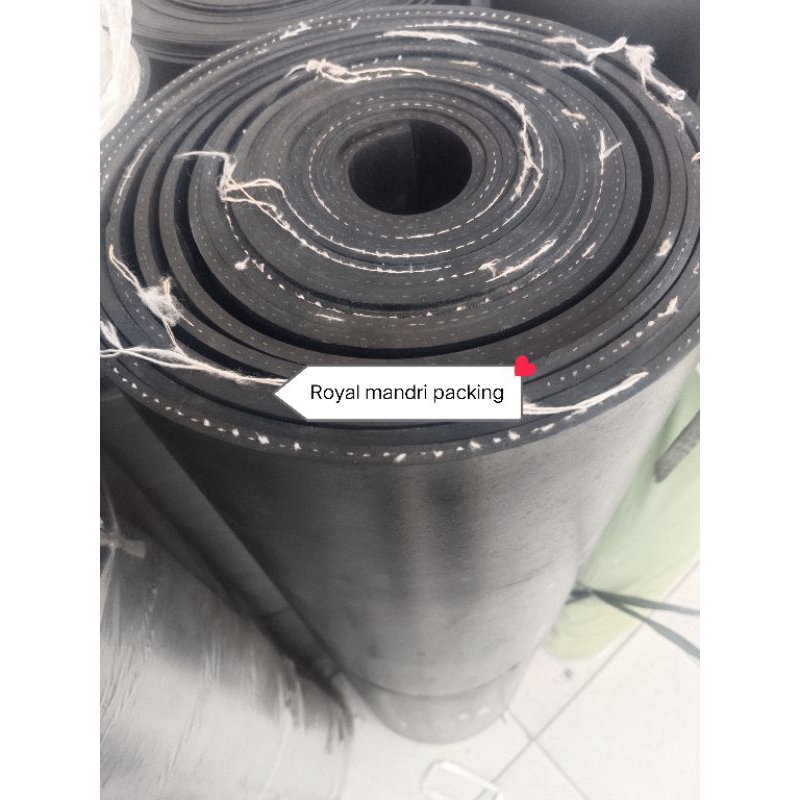 Jual Karet serat benang bantalan/Rubber sheet insertion (benang 1ply ukuran 100cm x 100cm ...