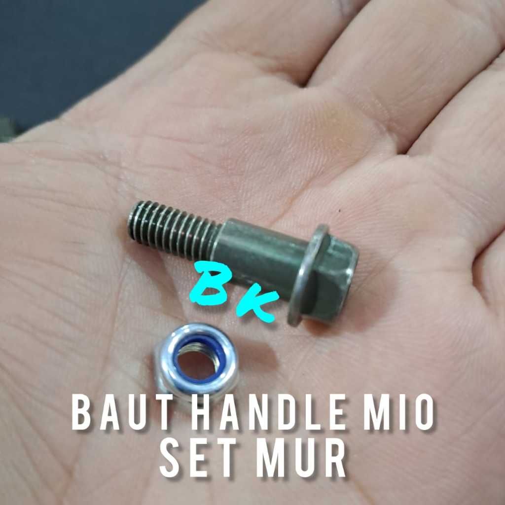 Jual 25/50Pcs Paket Murah Baut Handle Yamaha Mio Set Mur | Shopee Indonesia