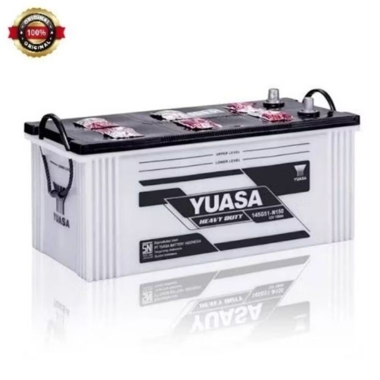 Jual Aki Accu Mobil dan Genset Yuasa Heavy Duty N150 12v 150Ah | Shopee Indonesia