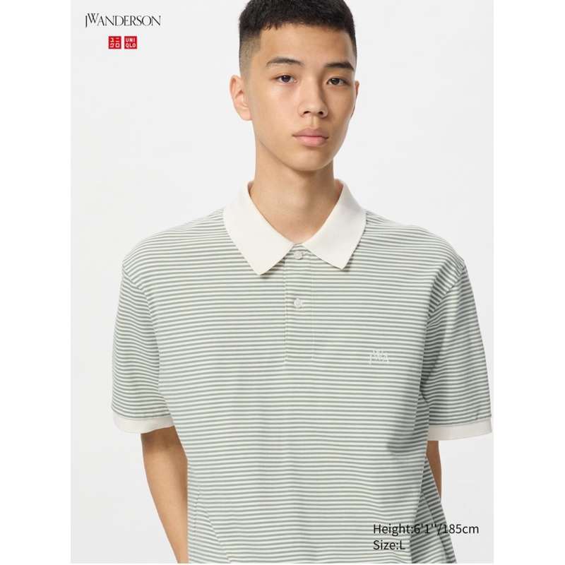 Jual MEN Kaos Polo Dry Pique JW Anderson UNIQLO | Shopee Indonesia