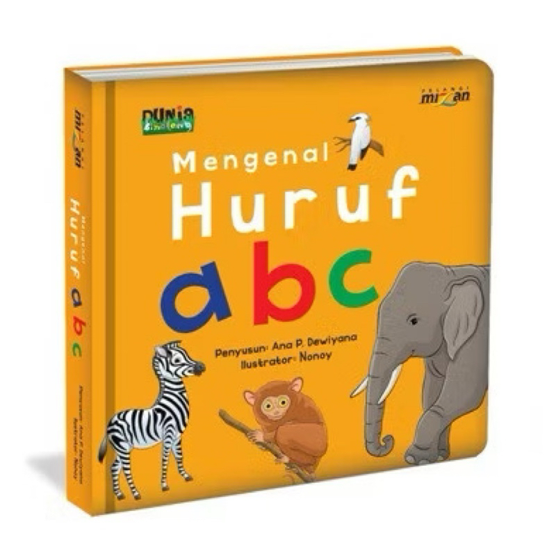 Jual Mengenal Huruf abc Angka 123 BOARDBOOK MIZAN | Shopee Indonesia