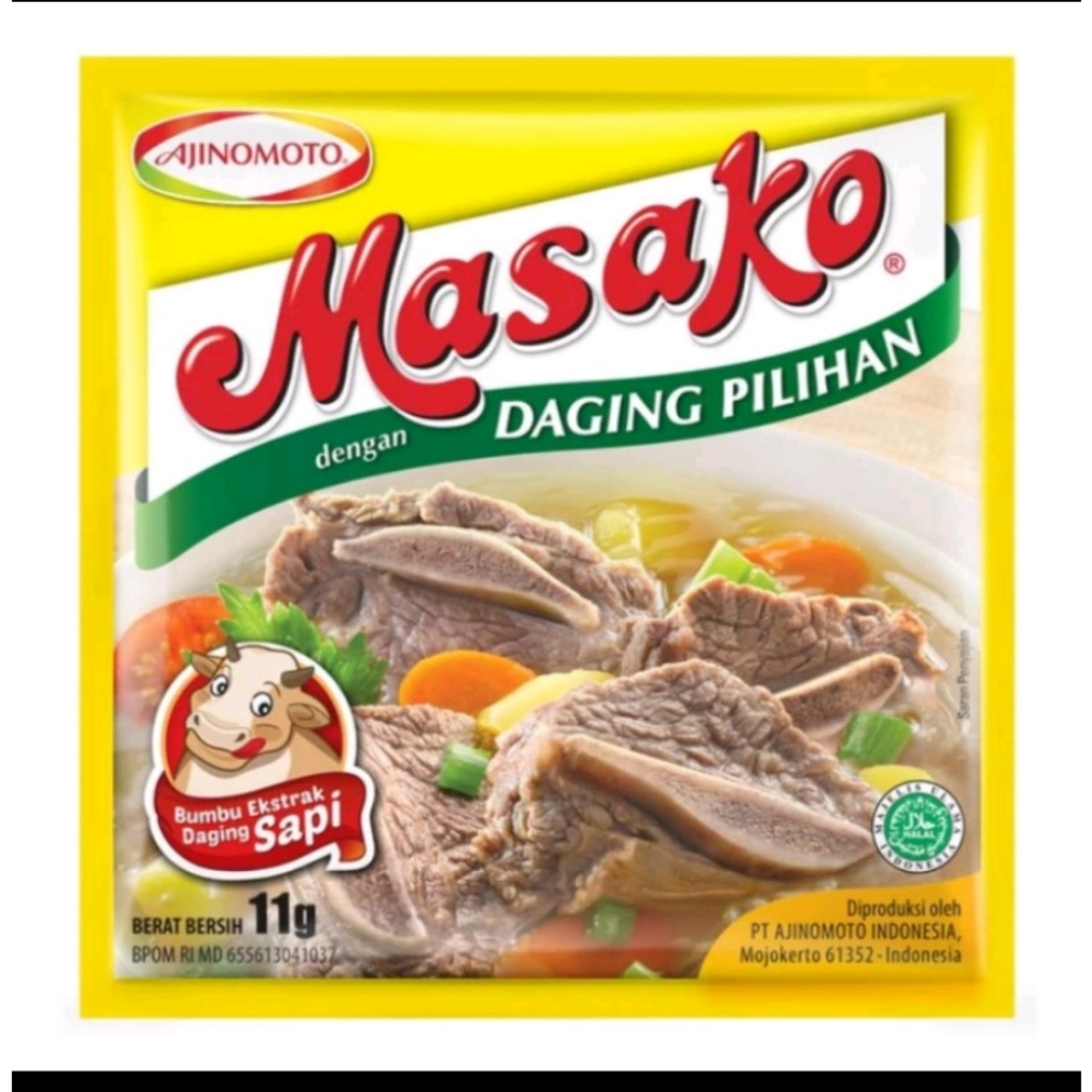 Jual Masako Kaldu Penyedap Rasa Sapi Renceng (Dus) | Shopee Indonesia