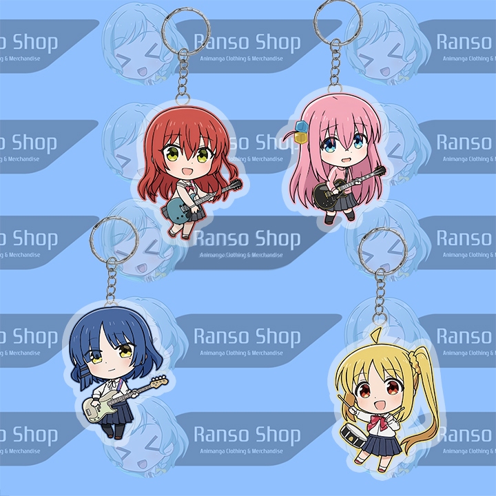 Jual Gantungan Kunci Anime Bocchi The Rock Chibi Akrilik UV 2 Sisi ...