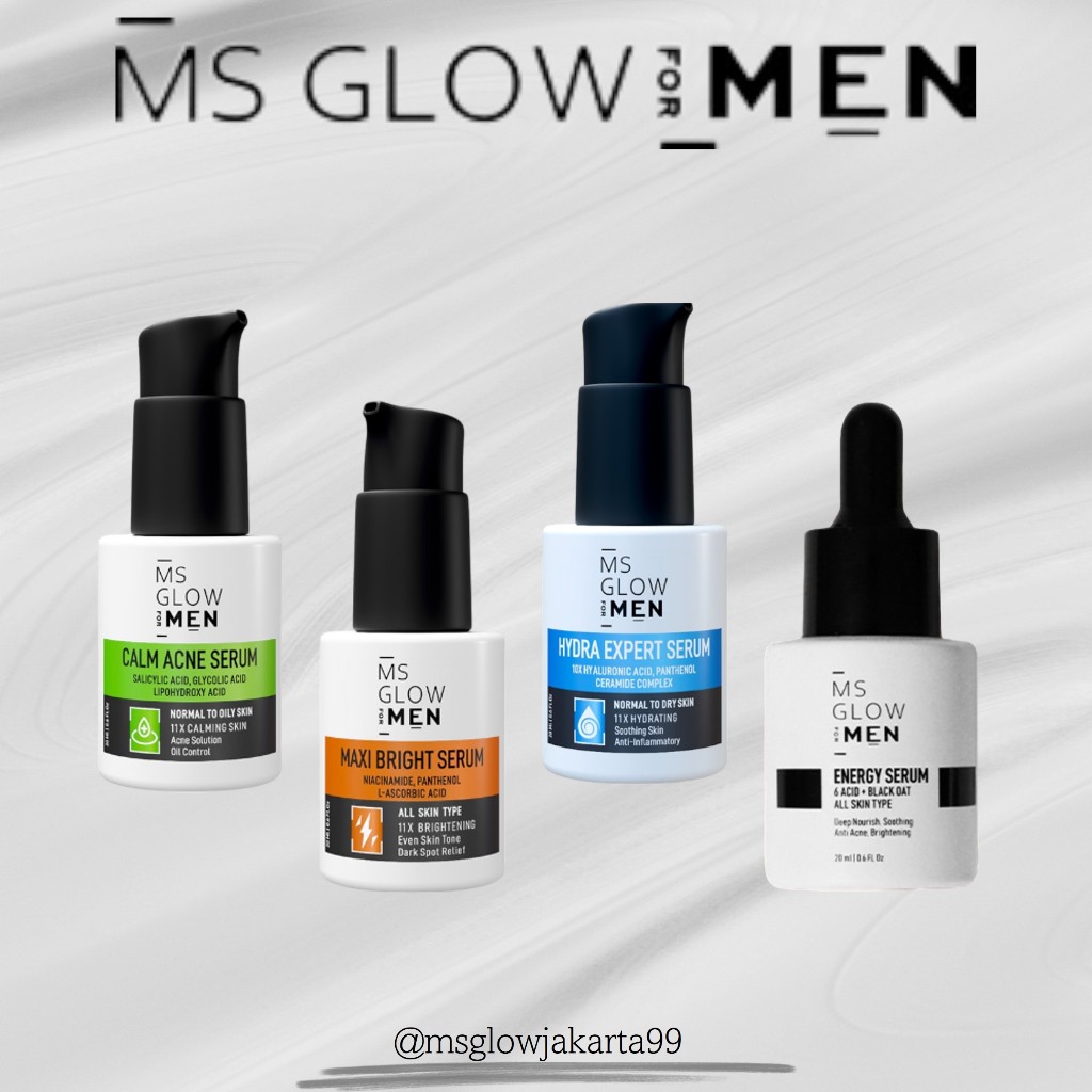 Jual MS GLOW FOR MEN Serum Series 20 ml | Shopee Indonesia