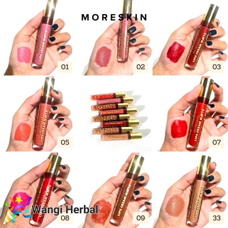Jual COD / LIPSTIK MORESKIN / LIP CREAM MATTE MORESKIN NASA / GARANSI ...