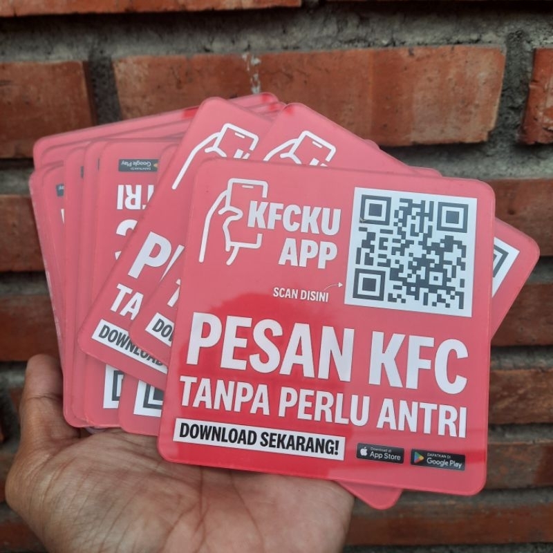 Jual gambar scan barcode untuk di tempel di meja custom terbuat dari ...