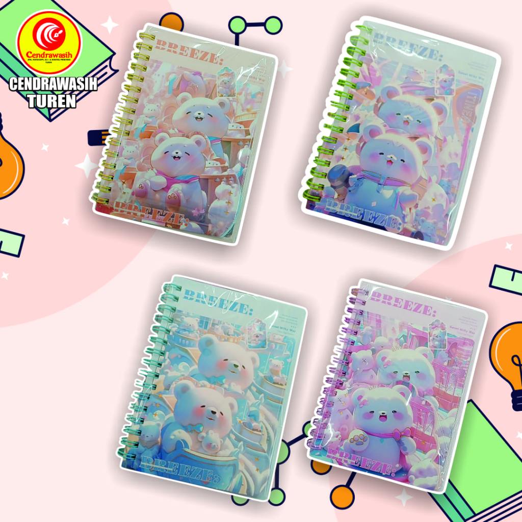 Jual NOTEBOOK RING DEPAI BREEZE: CODE : A6-222-5 | Shopee Indonesia