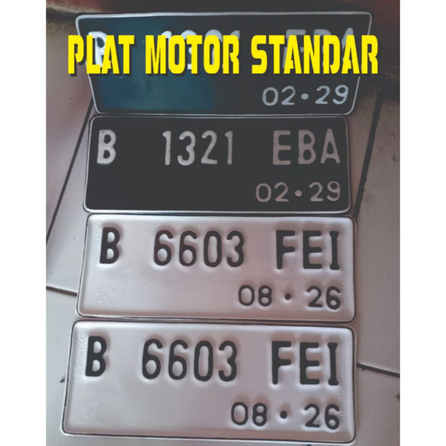 Jual Plat Motor standar | Shopee Indonesia