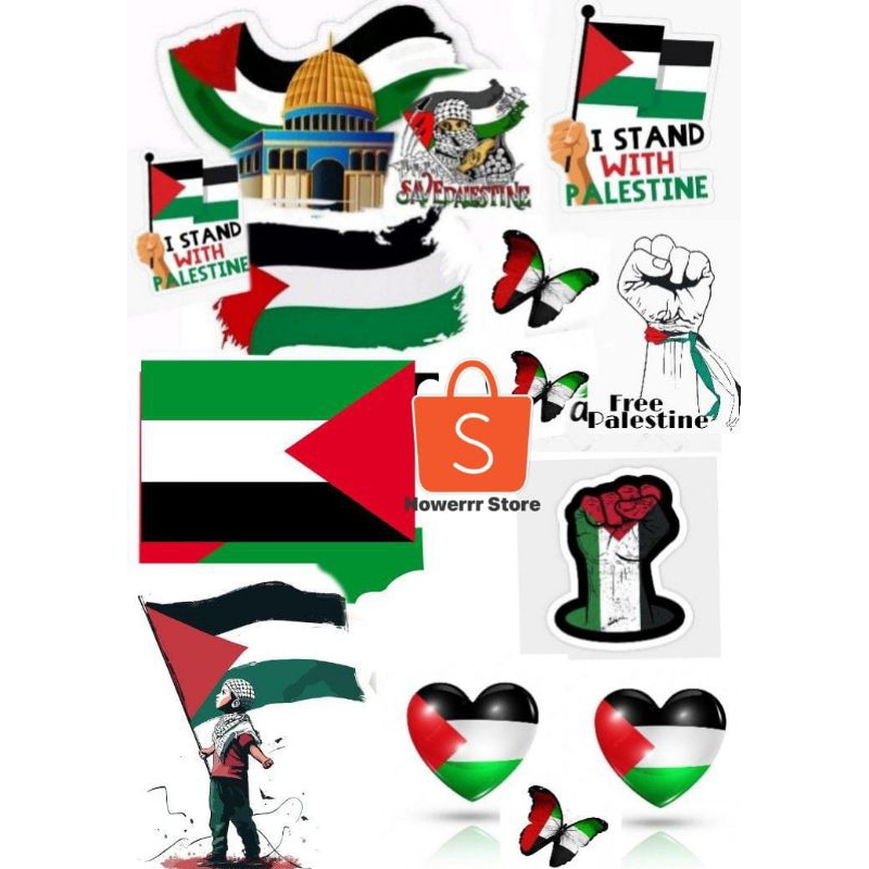 Jual FREE PALESTINE/ Topper Free Palestine/ Hiasan Cake Free Palestina ...