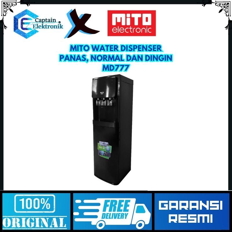 Jual MITO Water Dispenser Galon Air Bawah Panas, Normal dan Dingin ...