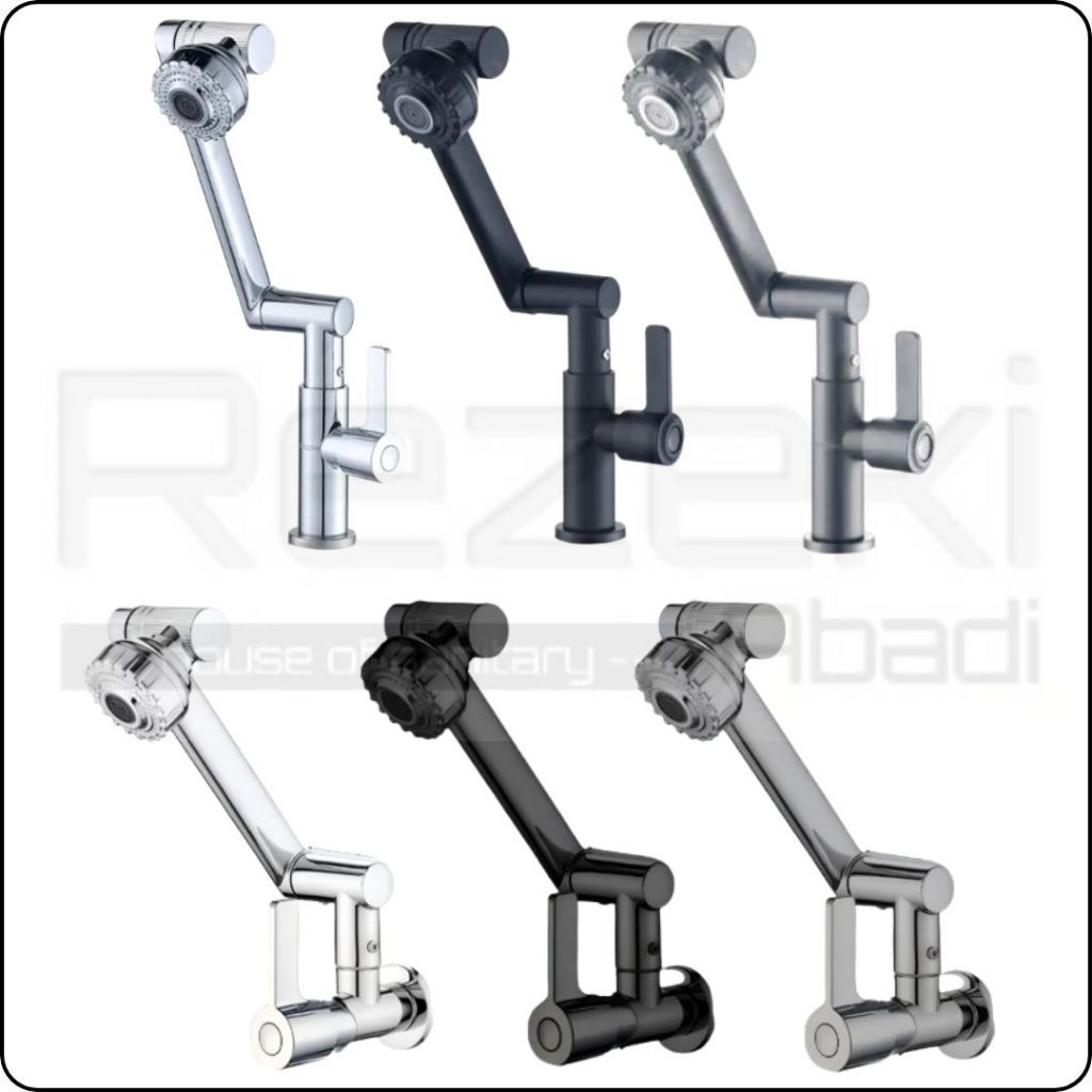 Jual Kran Angsa Sink Meja Stainless Rotation 360 derajat - Kran ...