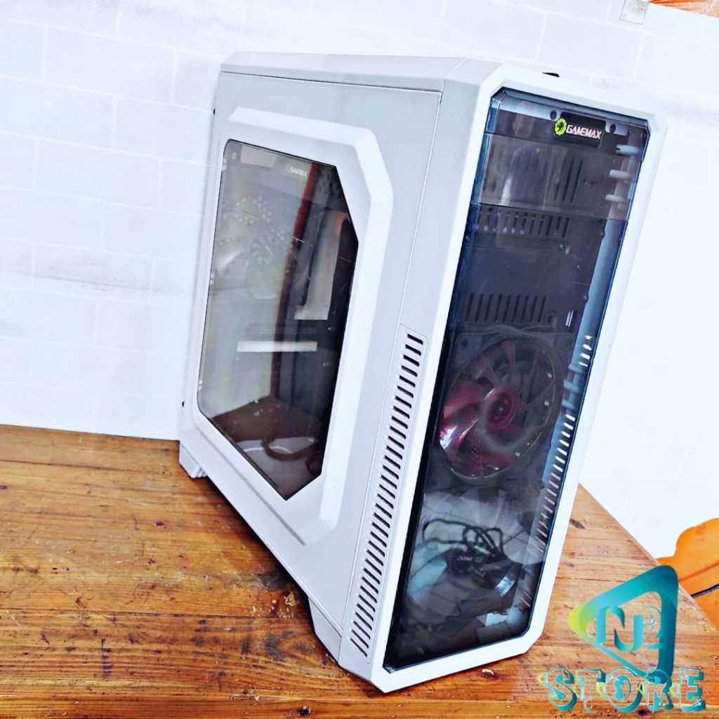 Jual Casing Pc Gaming GAMEMAX G561 putih | Shopee Indonesia