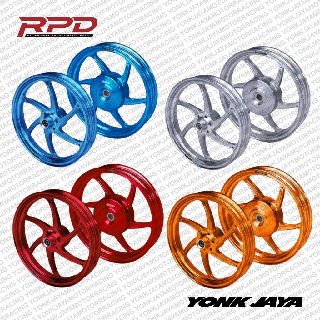 Jual VELG RPD CNC CASTING WHEEL SET SKYBLADE VARIO 160 CBS | Shopee ...