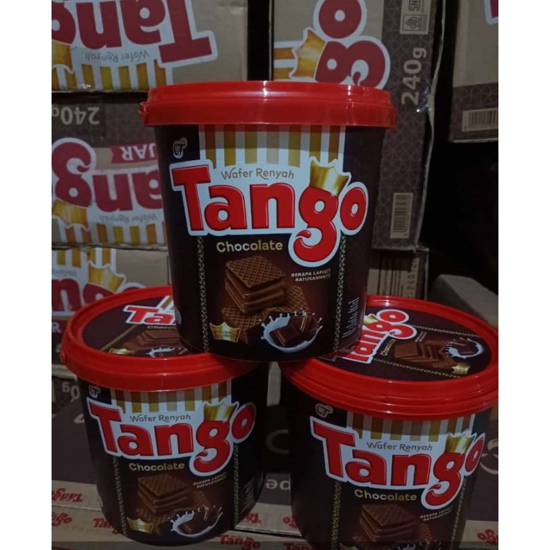 Jual Tango Wafer Jar Rasa Coklat 240gram | Shopee Indonesia