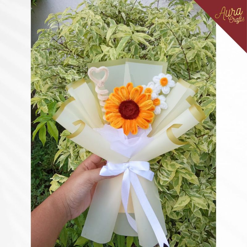 Jual BUKET KAWAT BULU / BUKET MINI LUCU / BUCKET KAWAT BULU MINI ...