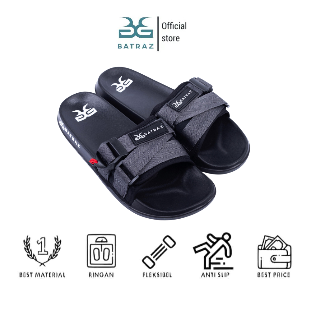 Jual BATRAZ - Batraz Sandals Slipper Sandal Selop Sandal Slide Sanda ...