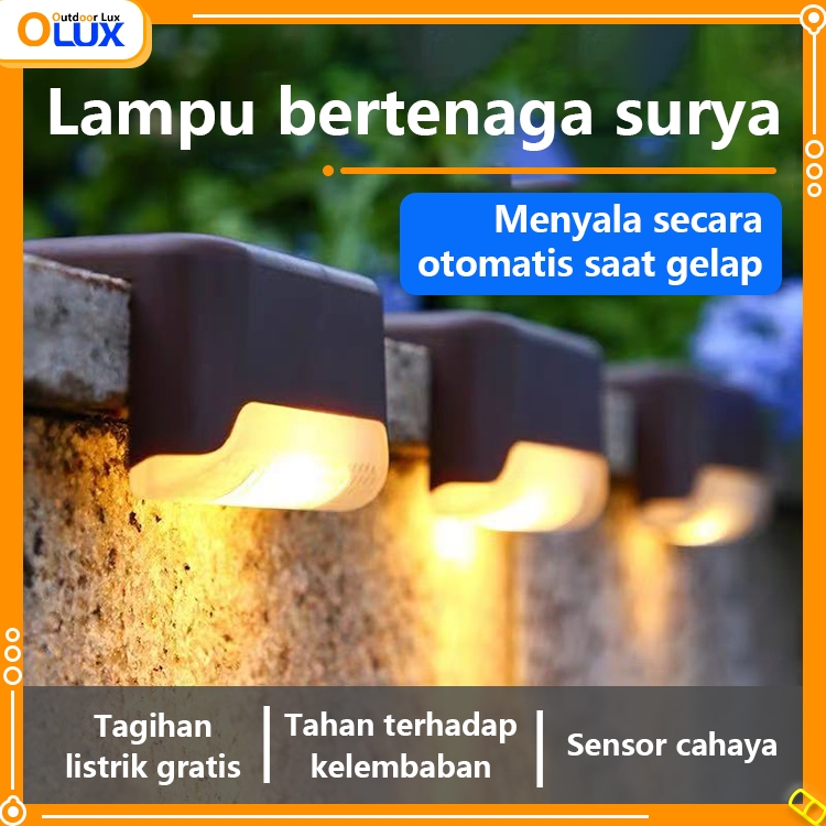Jual OLUX Lampu Pagar Led Light Waterproof Panel Hiasan Rumah Teras Dan ...