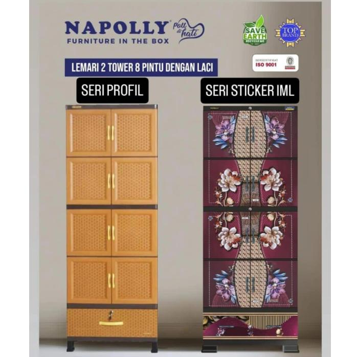 Jual ICBC 277 D.RG.C / ICBC-218D-NF - Lemari Pakaian Napolly Ambal ...