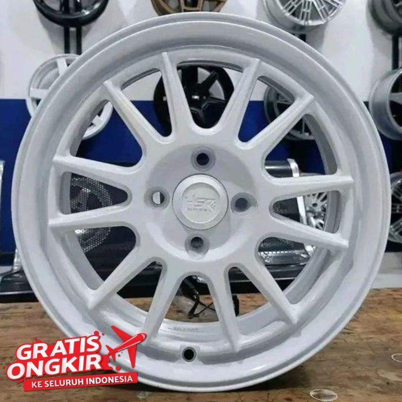 Jual Velg Mobil Racing R16 Hsr Ende Pcd 4x100 Cocok Untuk Fiesta Mazda2 Altis Jazz Yaris Lele ...