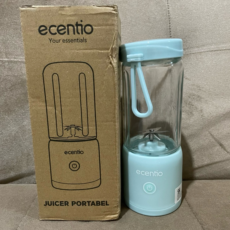 Jual Ecentio 8 Mata Pisau Juicer Mini - Blender Portable Mini Mixer Garansi Resmi | Shopee Indonesia