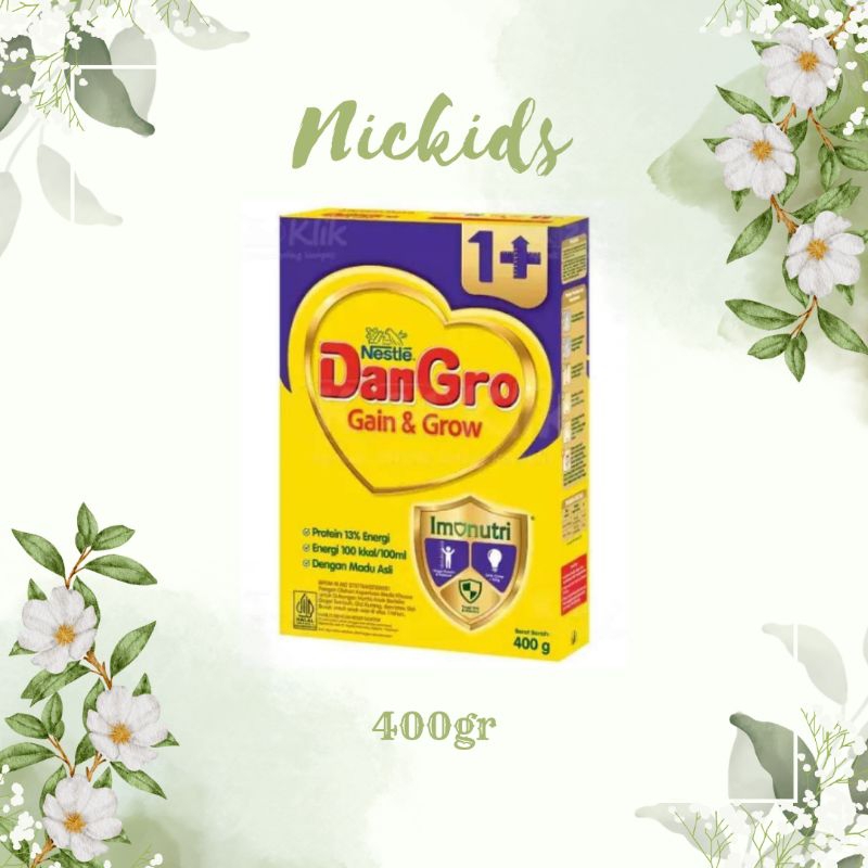 Jual Baca Deskripsi - Dancow Gain & Grow 1+ 400gr | Shopee Indonesia