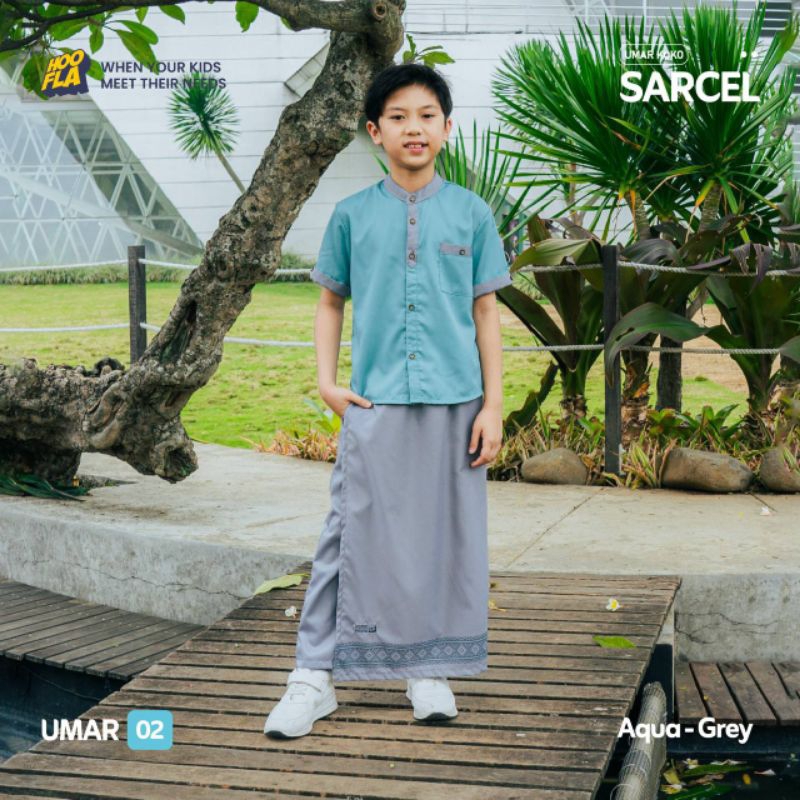 Jual Hoofla Kids Umar Setelan Koko Sarcel Anak Laki Laki Umur 3 Sampai ...