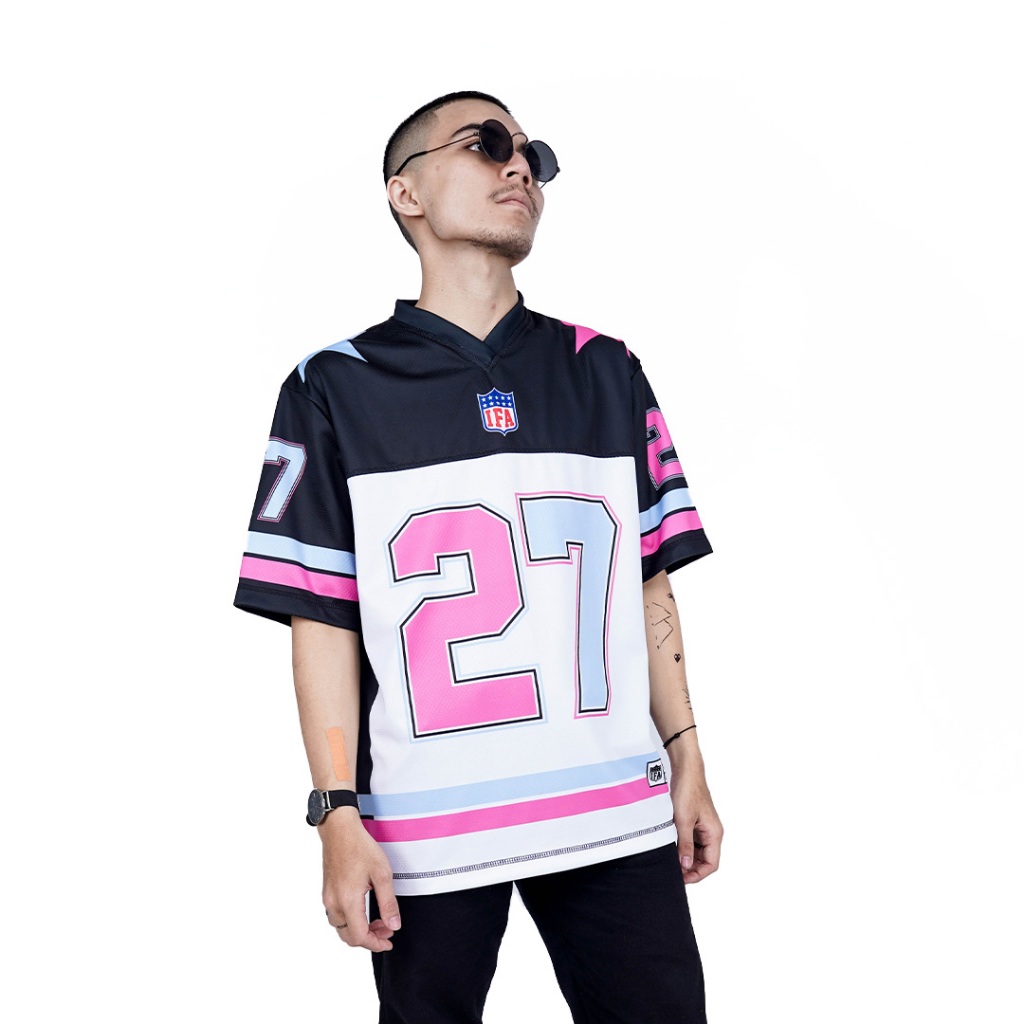 Jual IFA / 27 / Number Series / Jersey / Street wear / Oversize / NFL ...