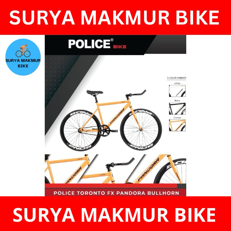 Jual Sepeda Balap/Fixie/Roodbike 700x28C Element POLICE TORONTO FX ...