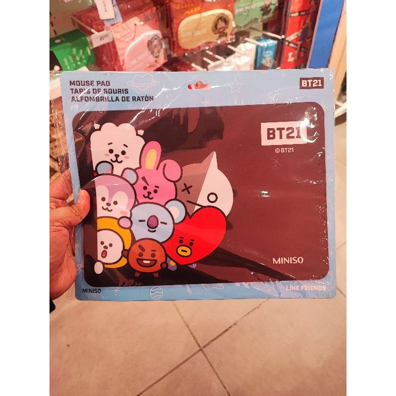 Jual BT21 Mousepad Miniso X BT21 | Shopee Indonesia