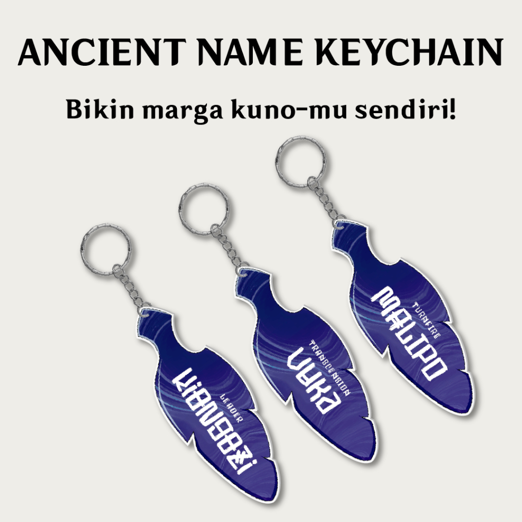 Jual Keychain Genshin Natlan Ancient Name Marga Kuno | Shopee Indonesia