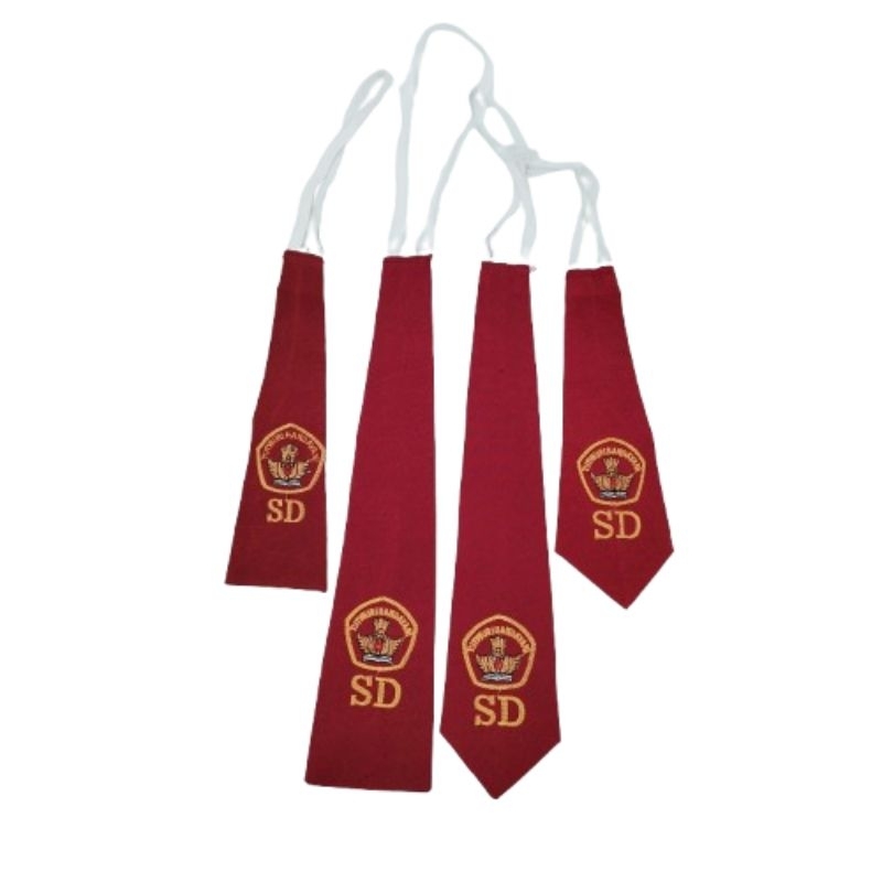 Jual Dasi Sekolah SD (Bordir) / Dasi Sekolah / Dasi Upacara | Shopee ...