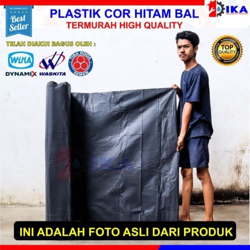 Jual PLASTIK COR HITAM BAL | Polymailer ROLL Meteran | Plastik ...