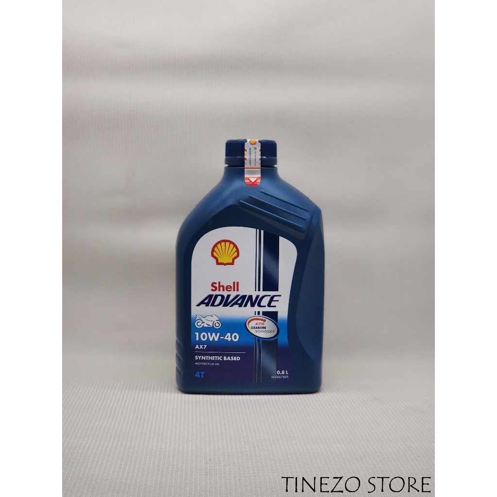 Jual OLI SHELL AX7 4T 10W40 0,8 L 800 ML | Shopee Indonesia