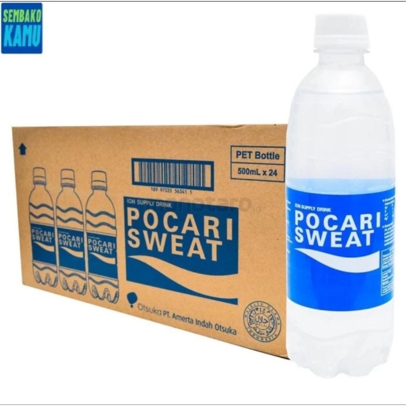 Jual Pocari Sweat Botol 500 ml Dus 1 x 24 Botol | Shopee Indonesia