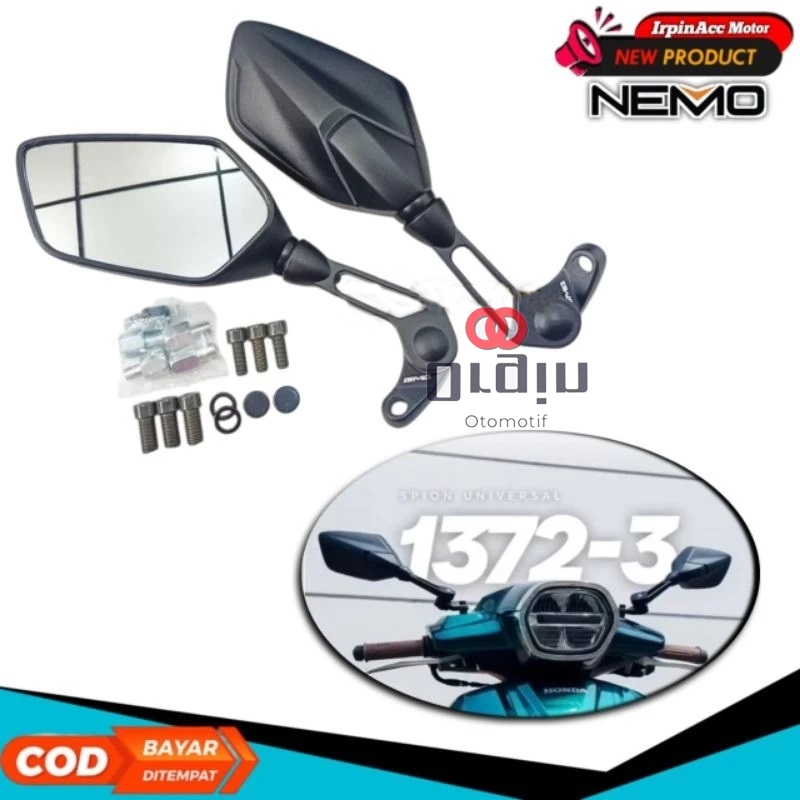 Jual SPION NEMO TIPE 1372-3 MODEL NEW VARIO BEAT MIO NMAX AEROX XMAX ...