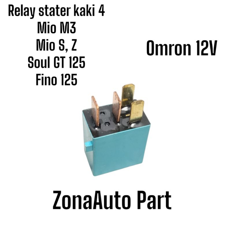 Jual Relay rilay comp stater kaki 4 12V DC Yamaha Mio M3 Mio s z soul ...