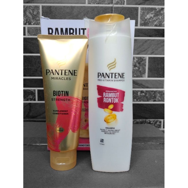 Jual Pantene Shampo 160 ml Gratis kondisioner 70ml | Shopee Indonesia