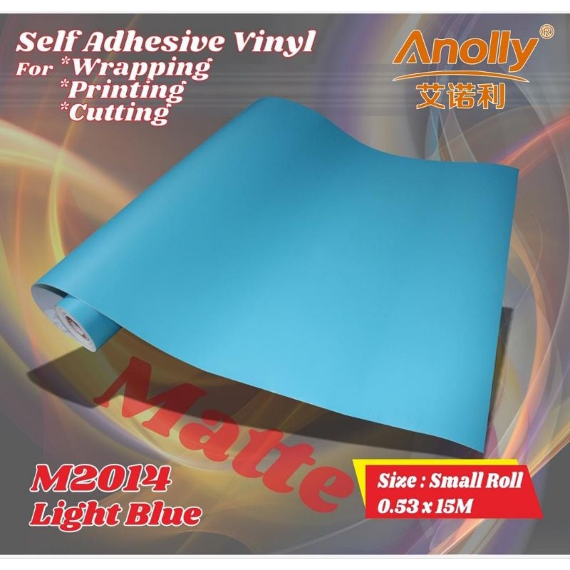 Jual HPL STIKER POLOS/HPL STIKER BIRU/HPL STIKER LIGHT BLUE/HPL STIKER ...