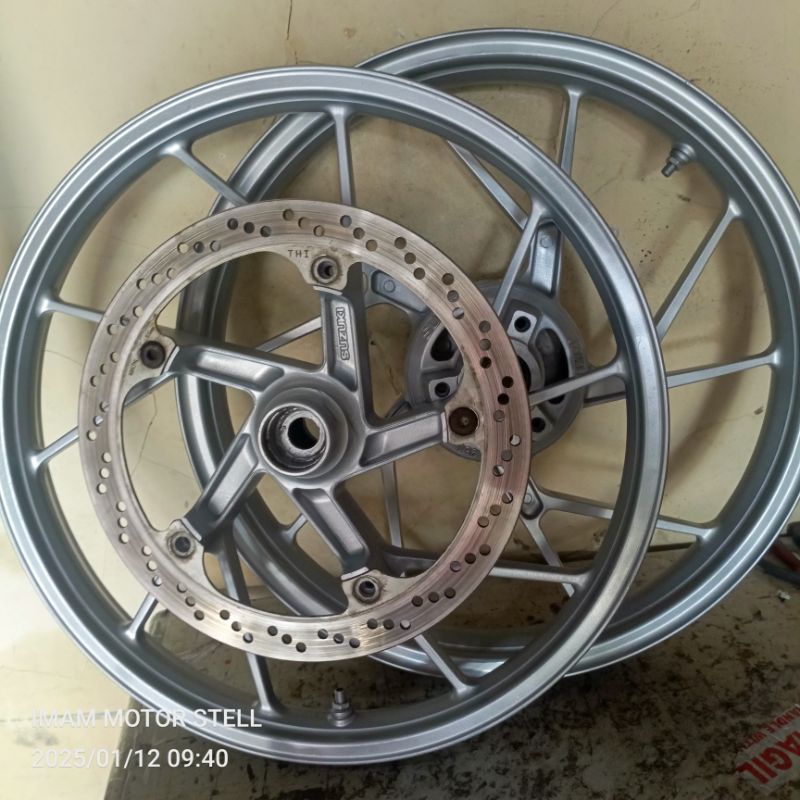 Jual velg pelek satria fu suzuki 1set ori enkei | Shopee Indonesia