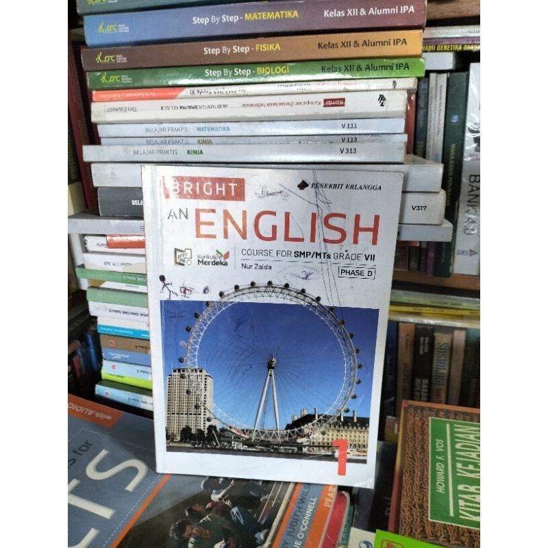 Jual BUKU BRIGHT ENGLISH UNTUK SMP/MTS KELAS 7 KURIKULUM MERDEKA ERLANGGA | Shopee Indonesia