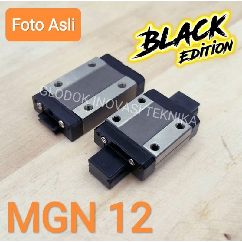 Jual Linear guide bearing sliding MGN 12 MGN12 MGN12H MGN12C 12mm block ...