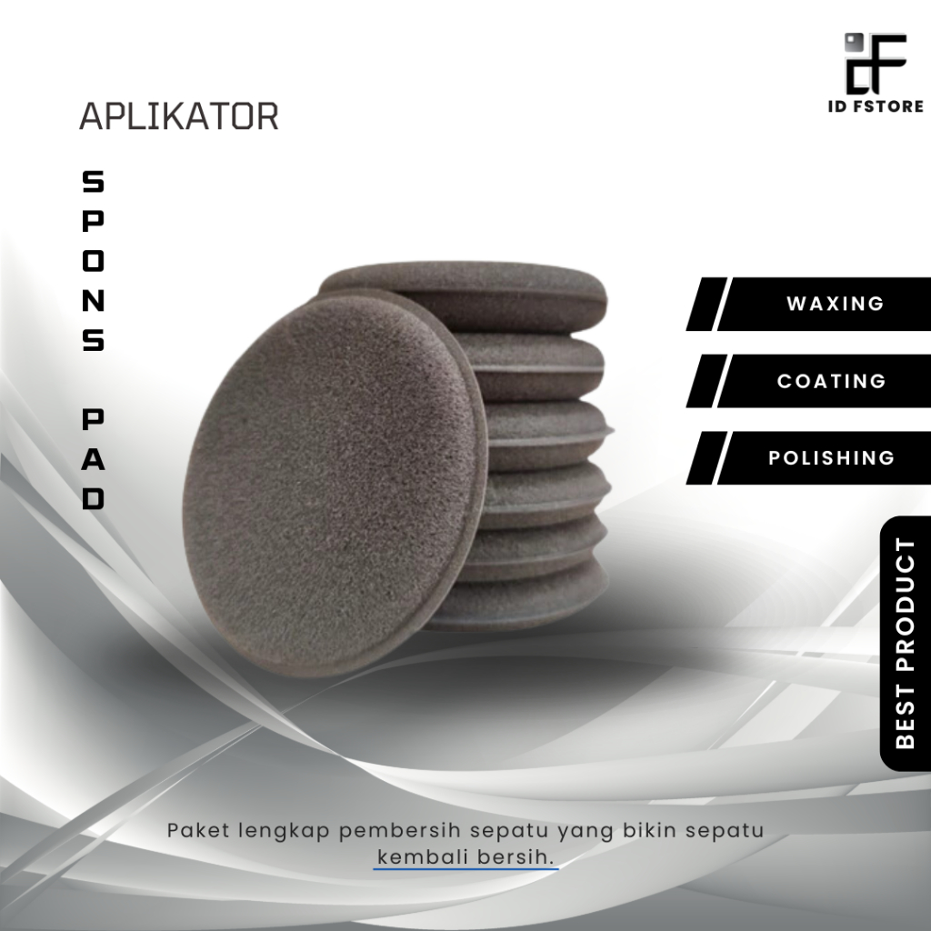 Jual Spons Detailing - Spons Pad Poles - Spon Pad Applicator Hitam ...