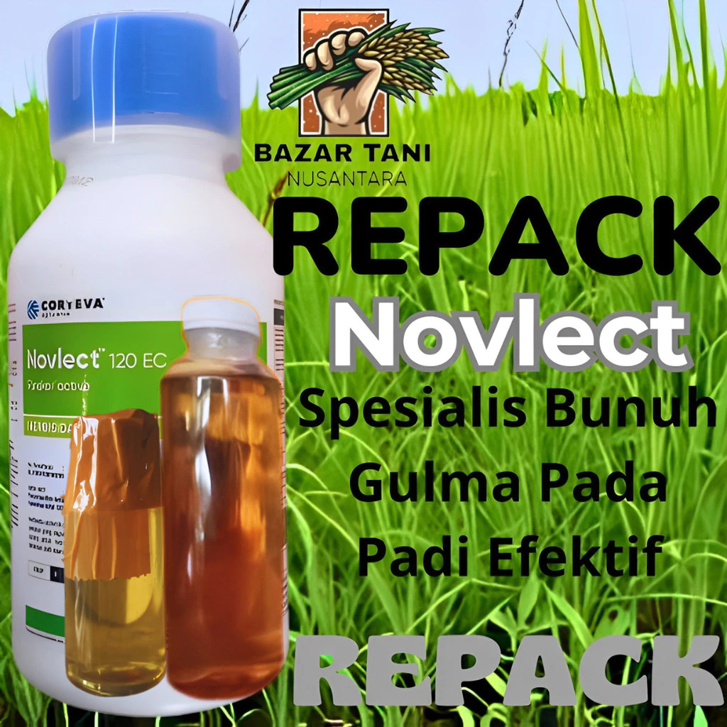 Jual KEMASAN ULANG Herbisida Novlect 120 EC | Spesialis Bunuh Gulma ...