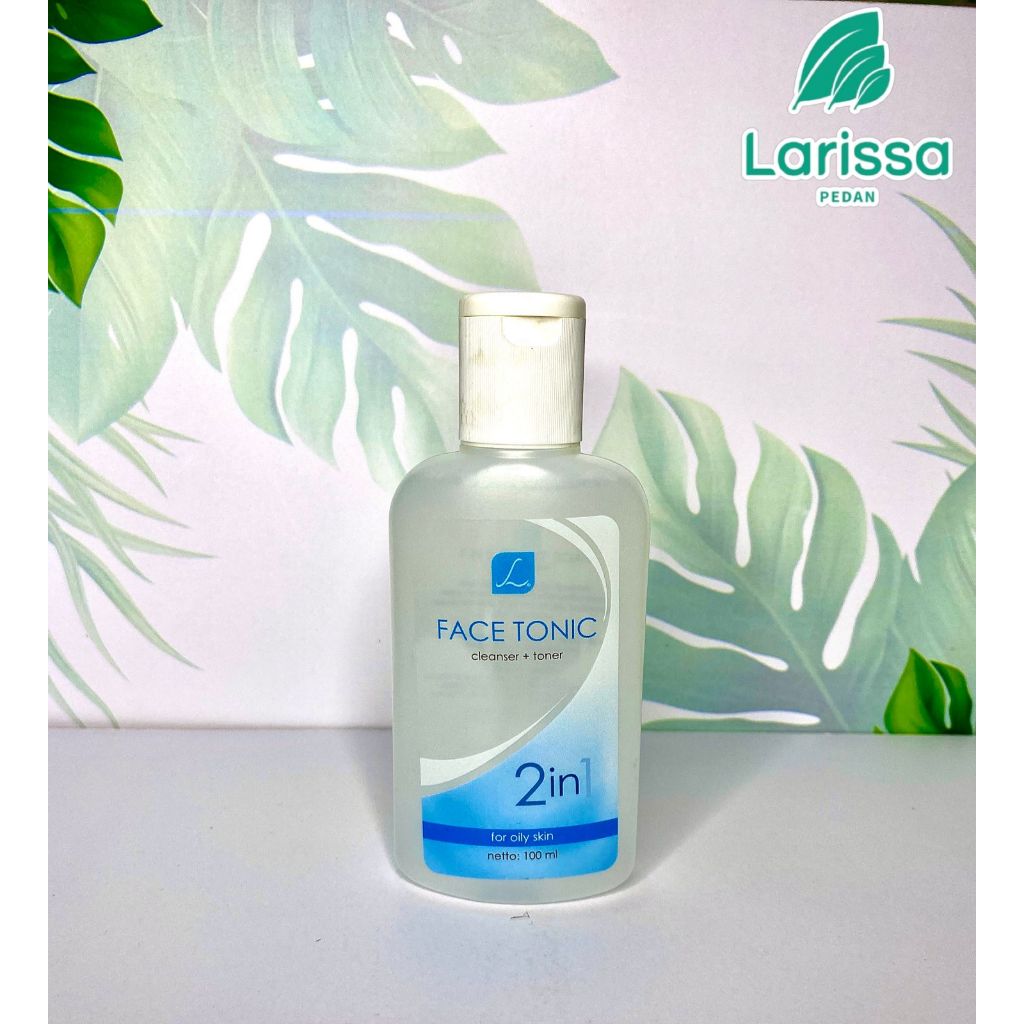 Jual Larissa Face Tonic 2 in 1 (Cleanser & Toner) Untuk Kulit Kering ...