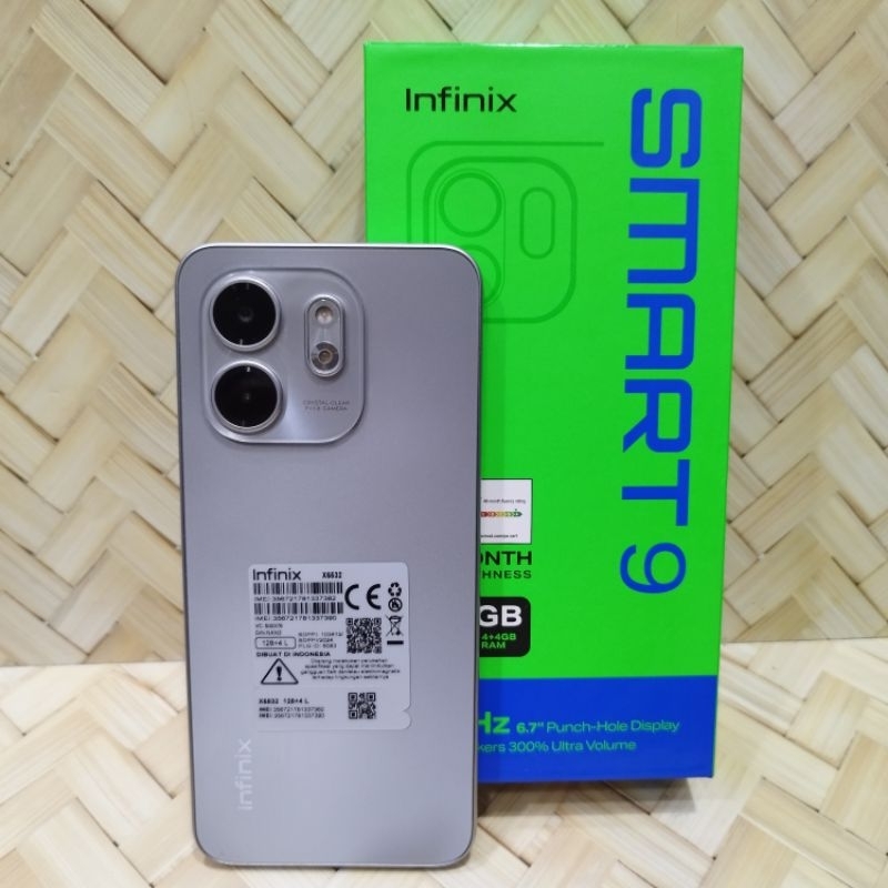 Jual Infinix Smart 9 4/128GB Handphone Second Seken Bekas Fullset ...