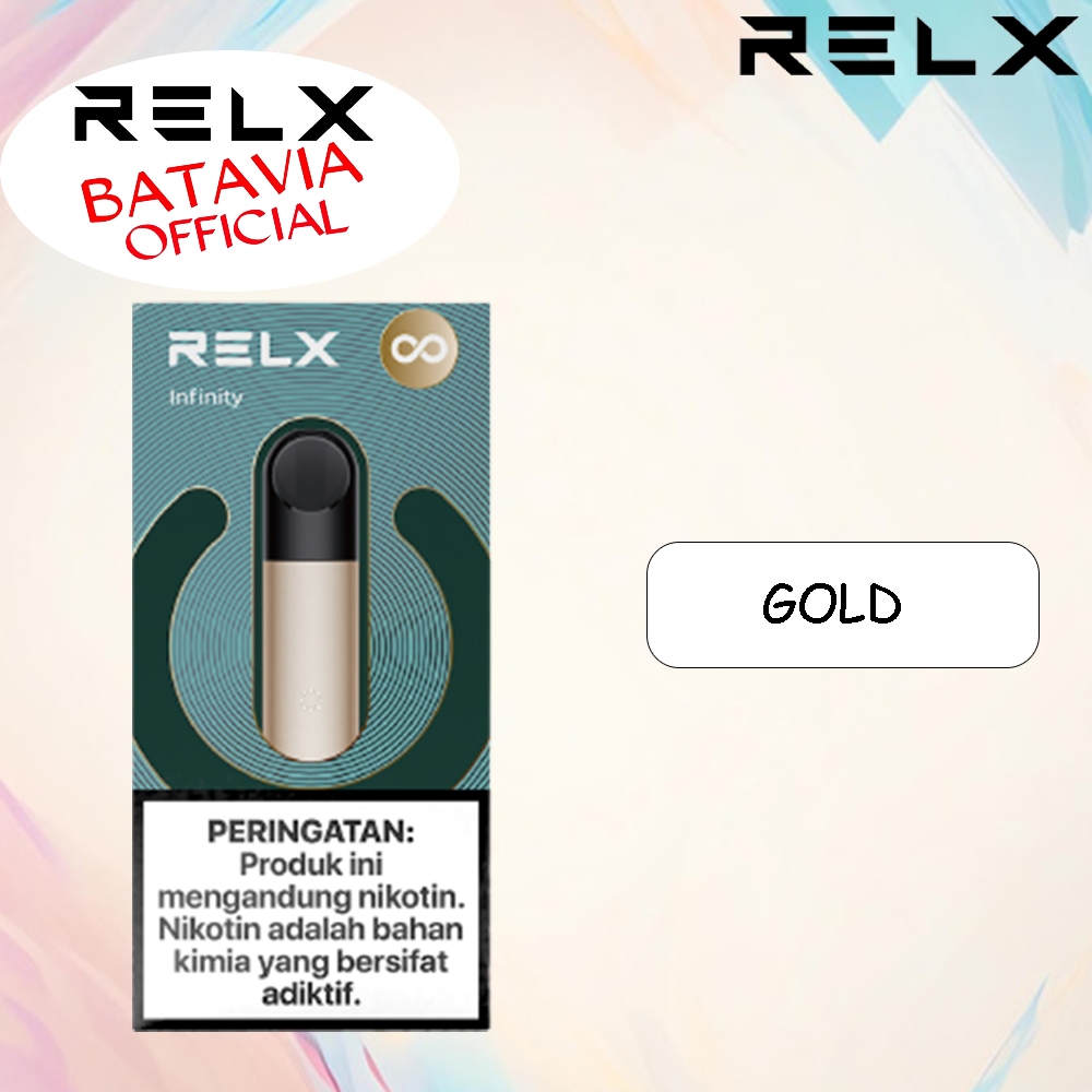 Jual RELX INFINITY DEVICE KIT - GOLD | Shopee Indonesia