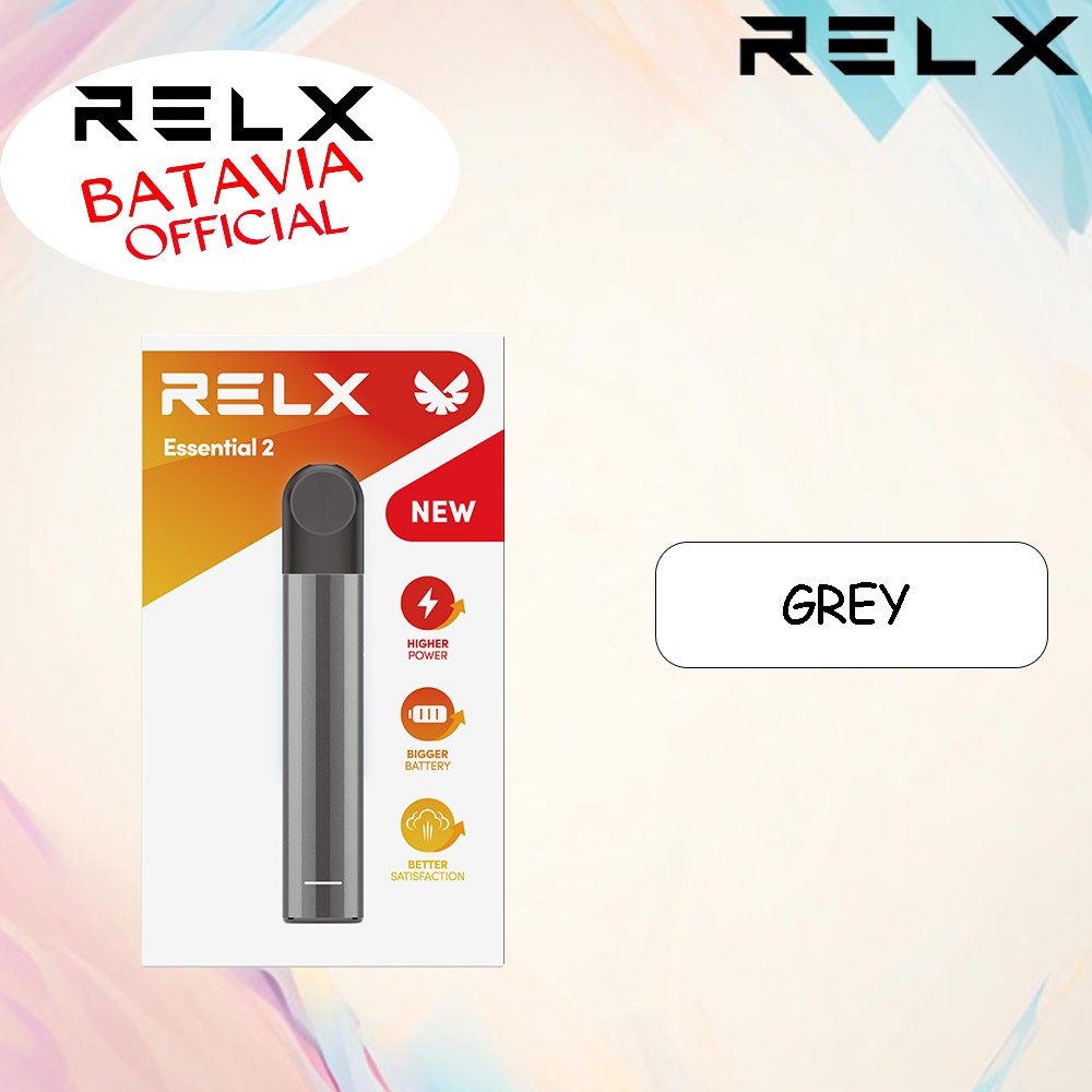 Jual RELX ESSENTIAL 2 DEVICE KIT - GREY | Shopee Indonesia
