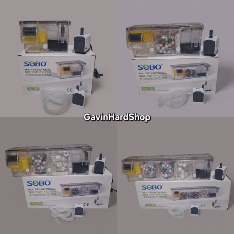Jual Filter Gantung Akrilik Acrilic Aquarium External Hang On Hanging ...